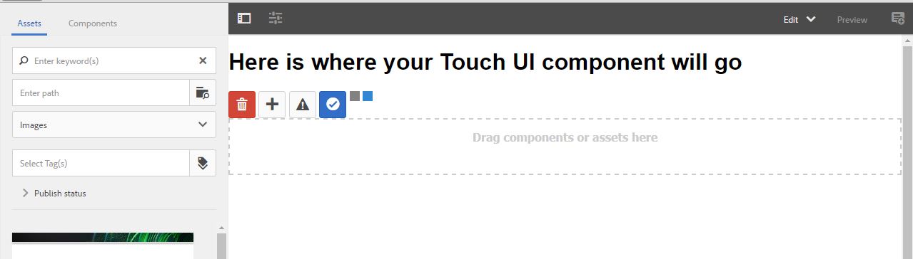 Touchui Coral Ui Page Aem Cq5 Tutorials