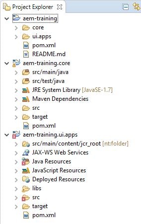 aem_skeleton_project_structure – AEM CQ5 Tutorials