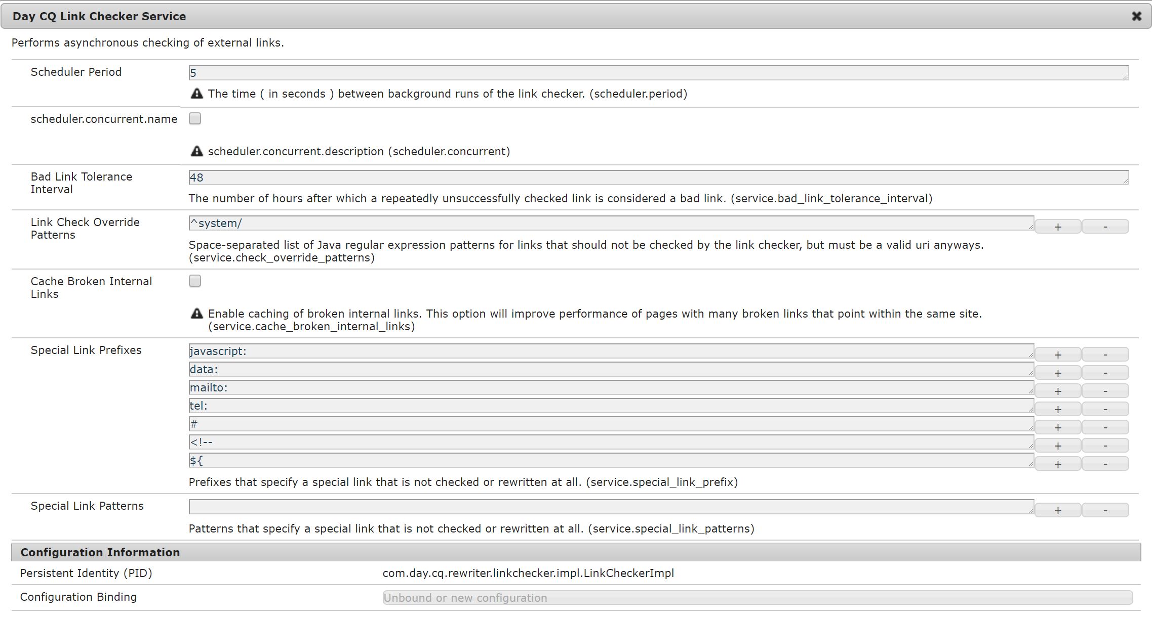 Day Cq Link Checker Service Aem Aem Cq5 Tutorials
