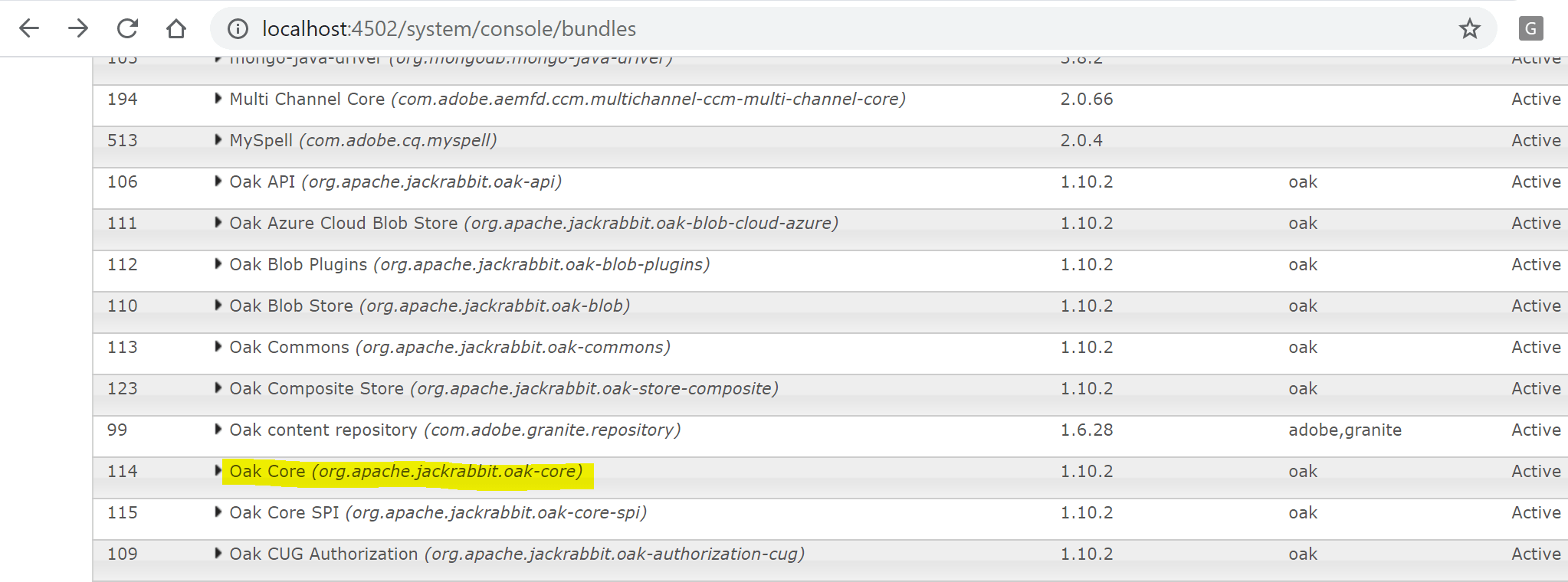 check-oak-run-version – AEM CQ5 Tutorials