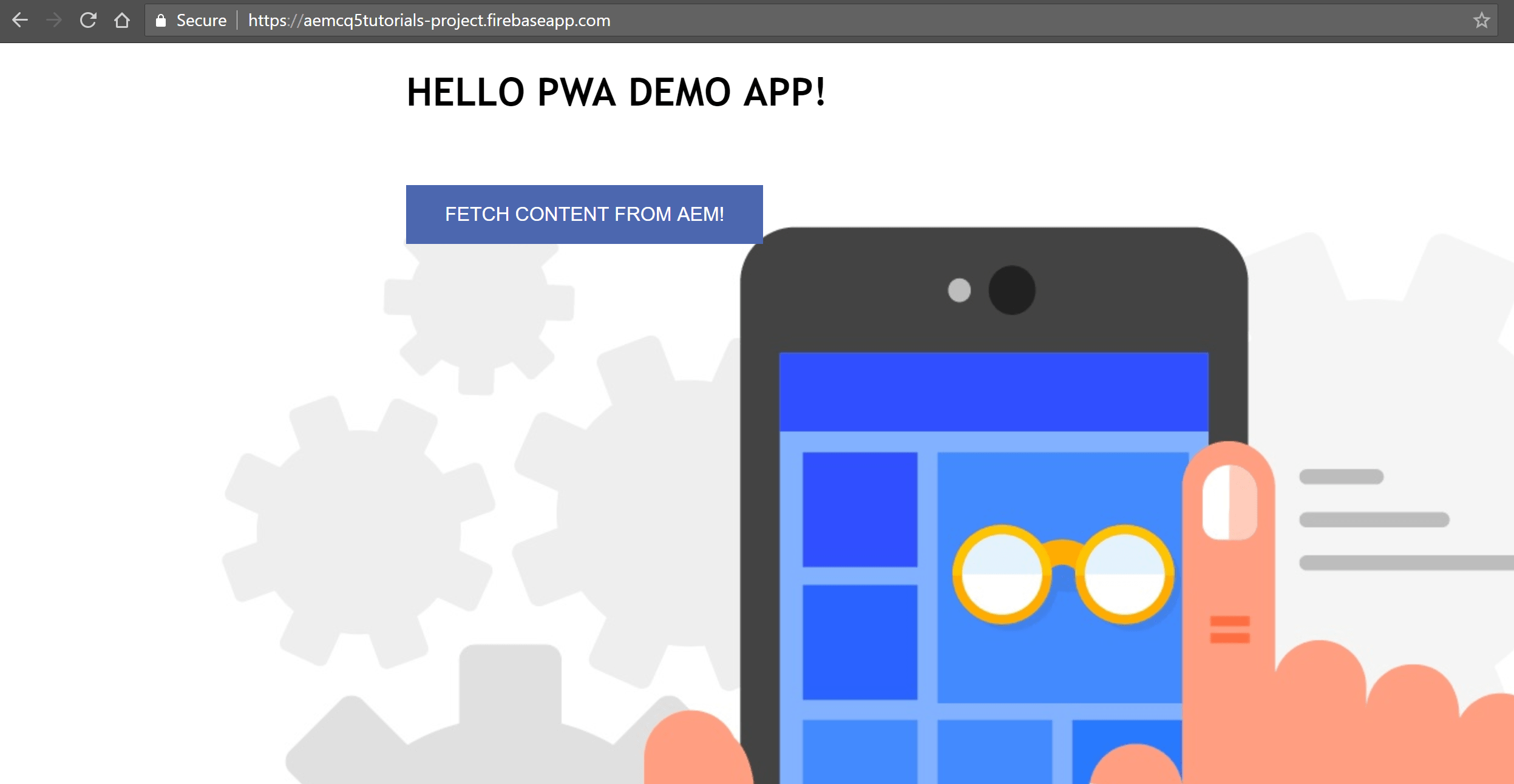 test-pwa-aem-app-deployment – AEM CQ5 Tutorials